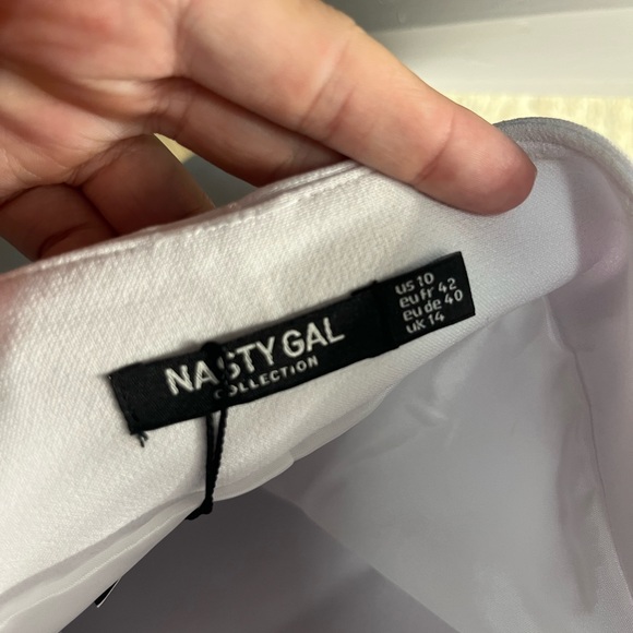 Nasty Gal | Dresses | Nwt Tailored Vest Cut Out Mini Dress Nasty Gal ...